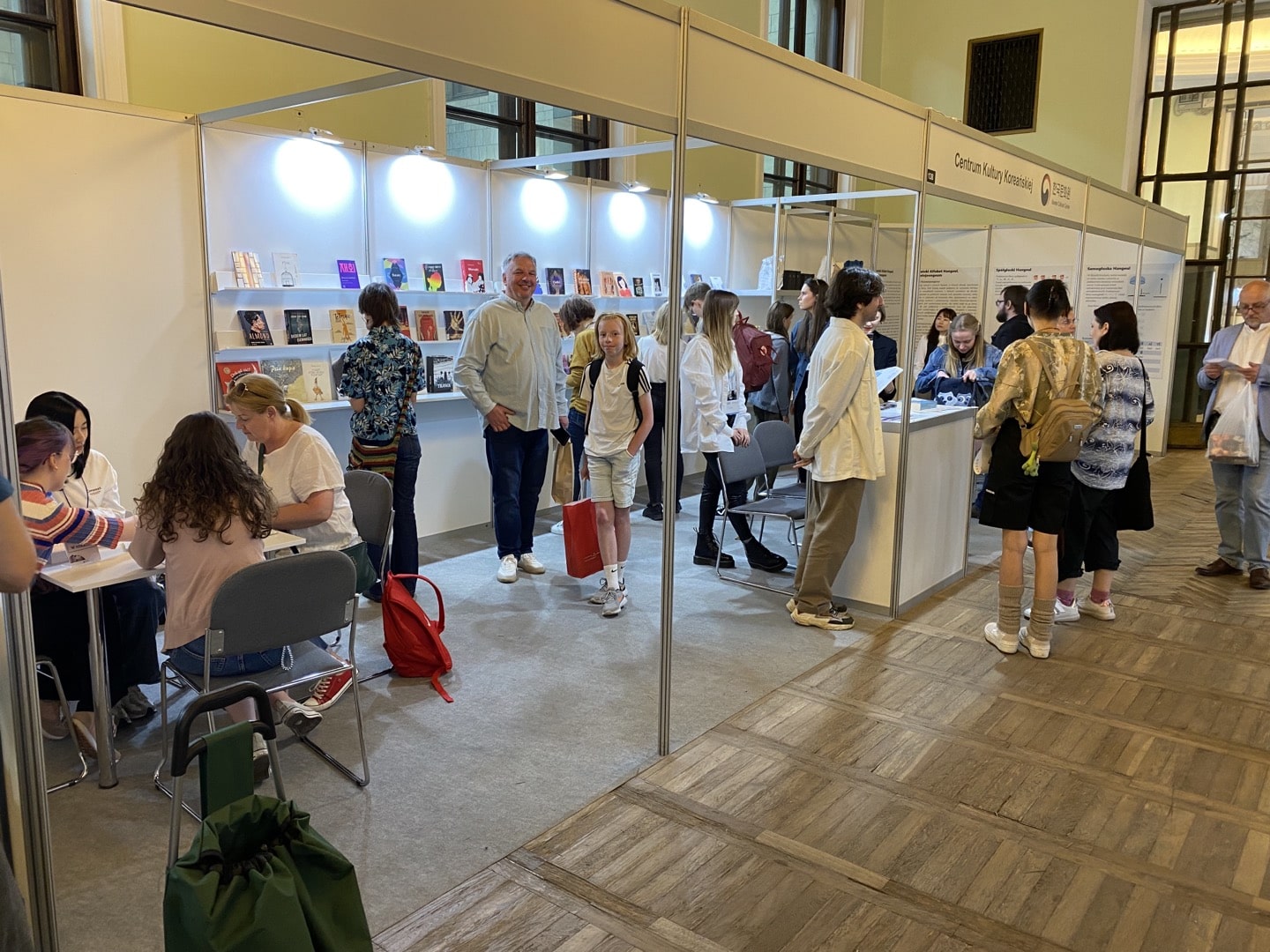 (Review) 2023 Warsaw International Book fair - Korean culture booth ...